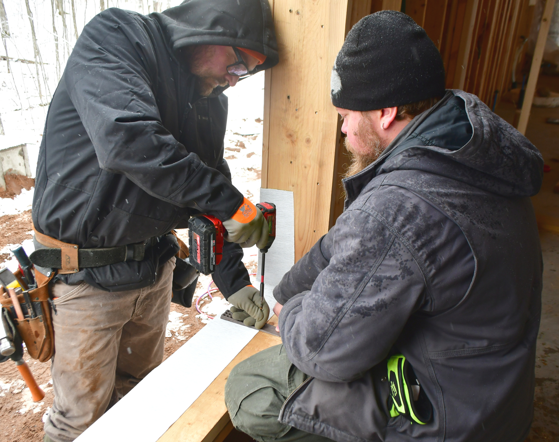 How We Install 500+ pound Windows - DP Juza Woods + Fixtures